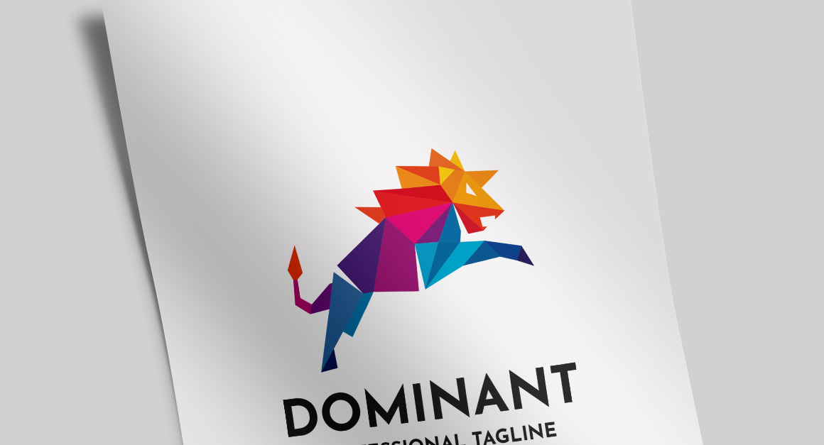 Dominant Logo Template #114455 - TemplateMonster
