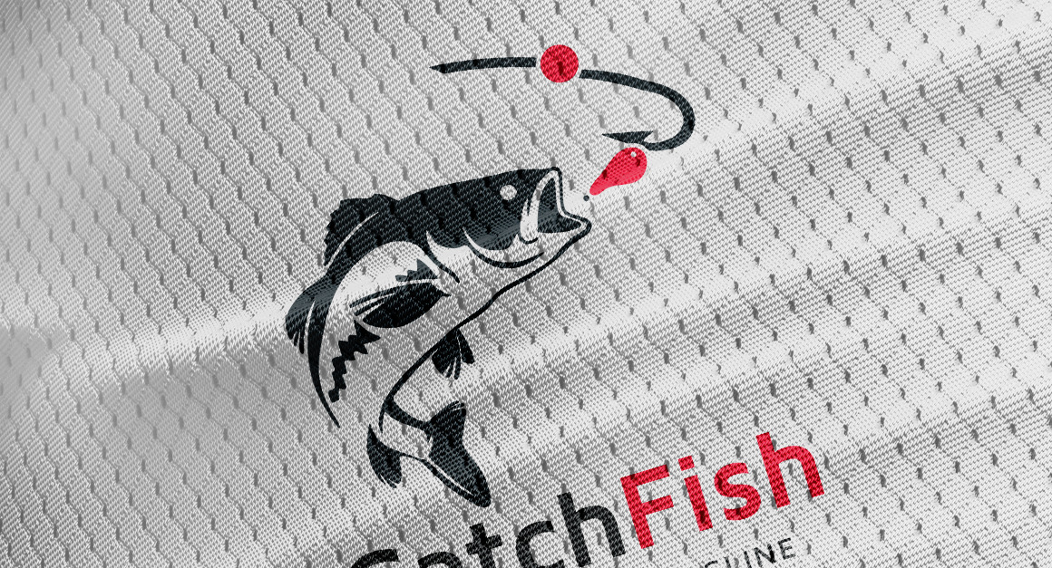 Catch Fish Logo Template #114579 - TemplateMonster