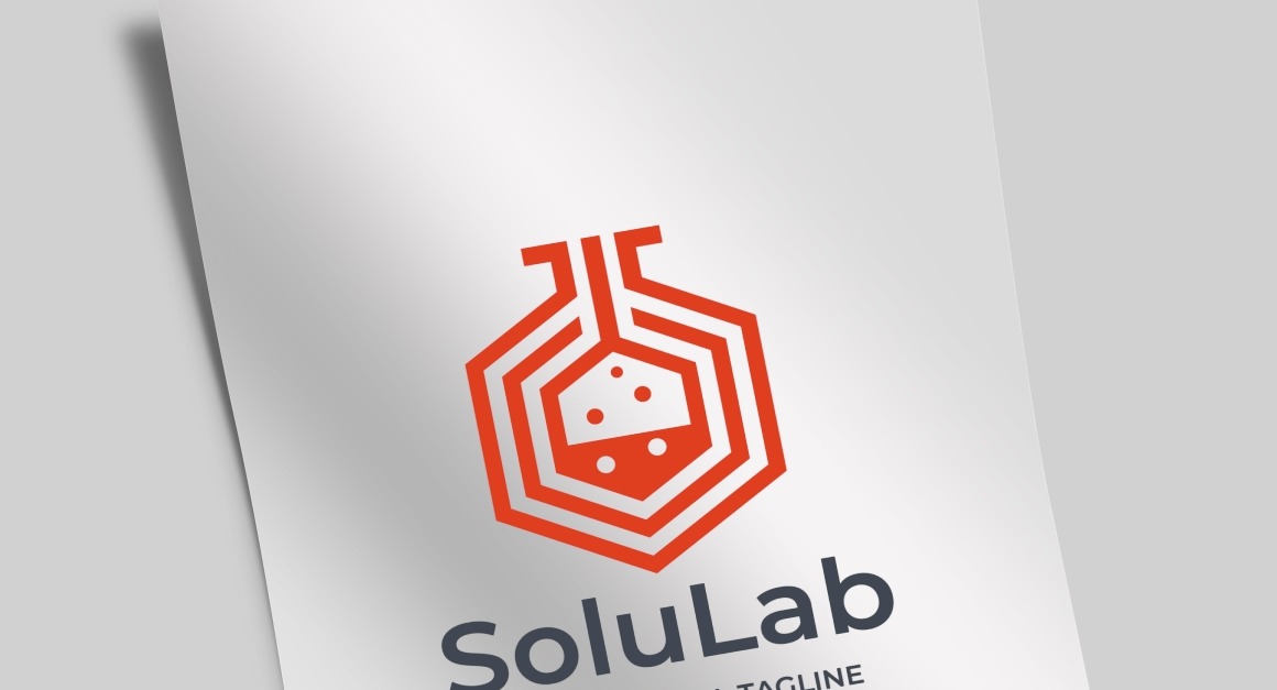 Solution Lab Logo Template #114597 - TemplateMonster