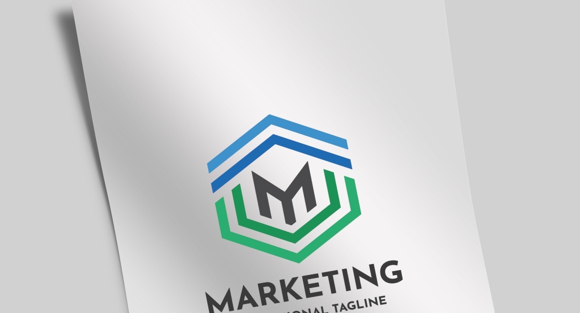 Pazarlama Logo Şablonu #114650 - TemplateMonster
