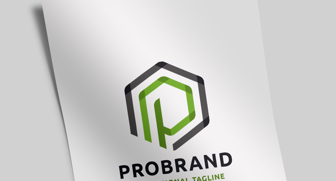Pro Brand Letter P Logo Template #114667 - TemplateMonster