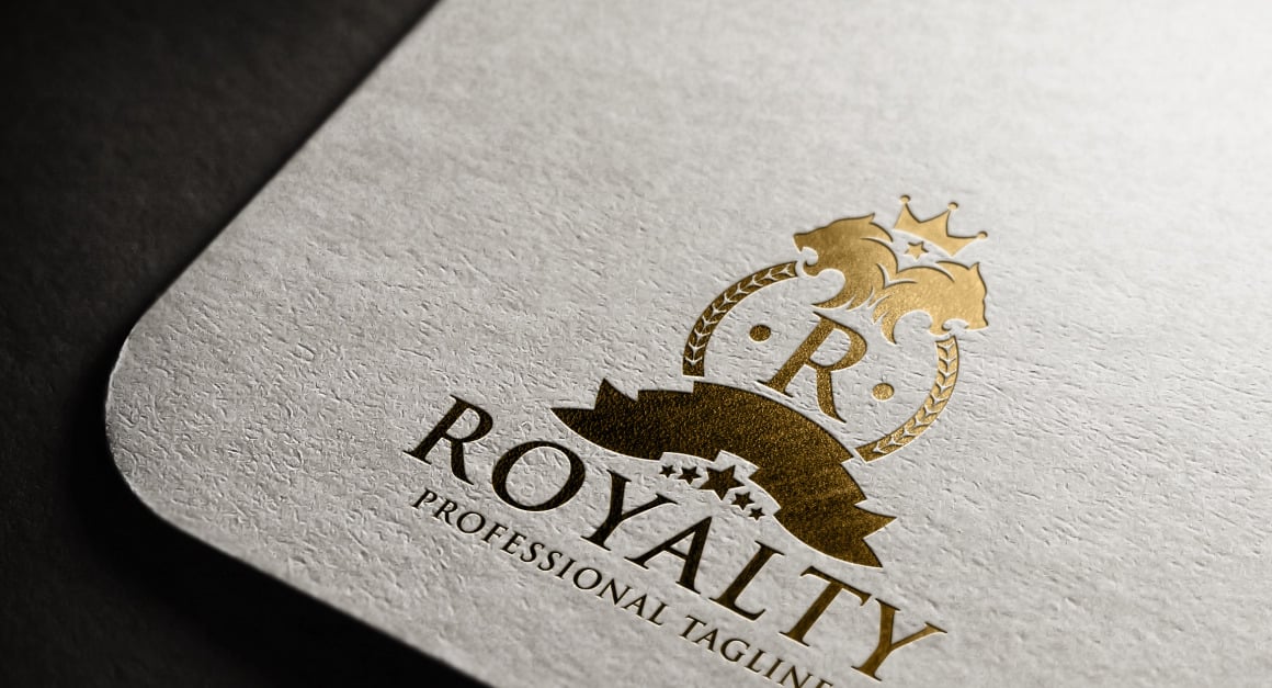 Royalty Crest Letter R Logo Template - TemplateMonster