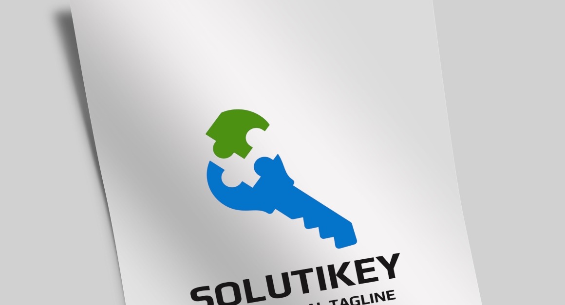 Solution Key Logo Template #114849 - TemplateMonster