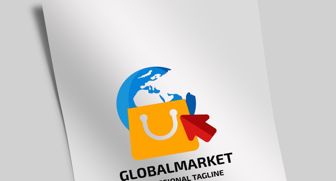 Global Market Logo Template #114913 - TemplateMonster