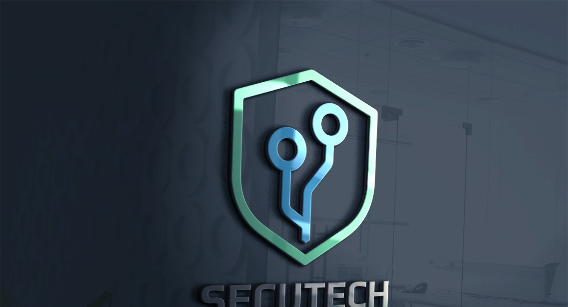 Security Tech Logo Template #115134 - TemplateMonster