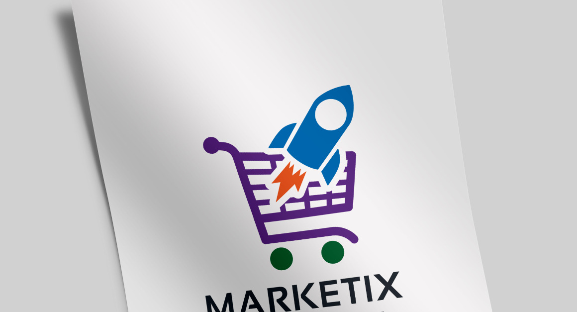 Modèle de logo de marché rapide #115289 - TemplateMonster