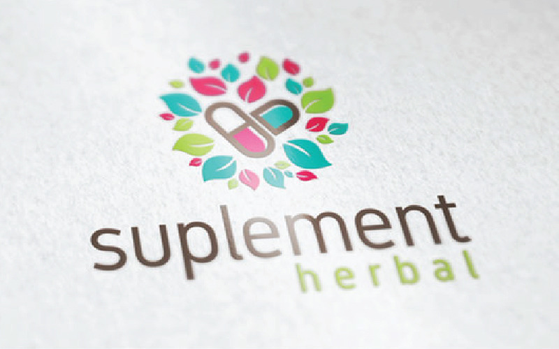 Logotipo de la tienda de suplementos a base de hierbas