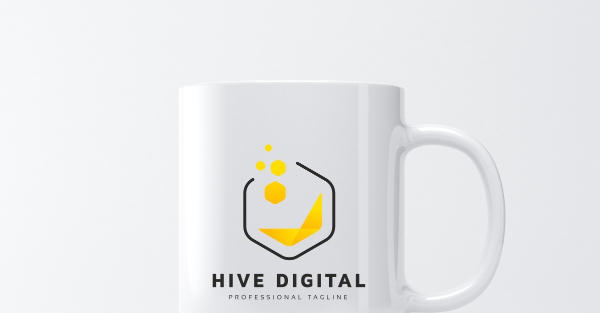 Hive Digital Logo Template #116411 - TemplateMonster