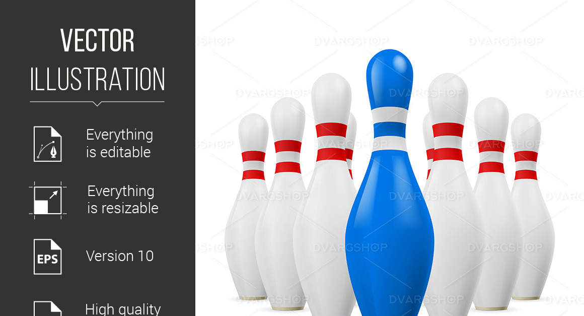 Triangle of White Skittles - Vector Image - TemplateMonster