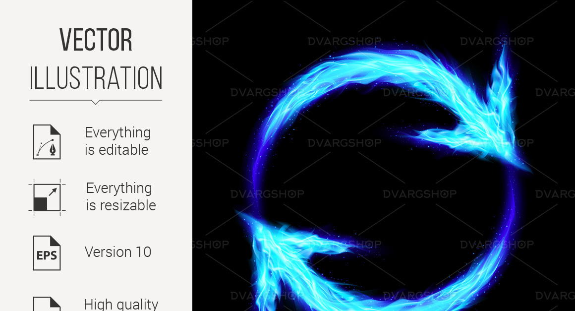 Fire Arrows - Vector Image #116575 - TemplateMonster