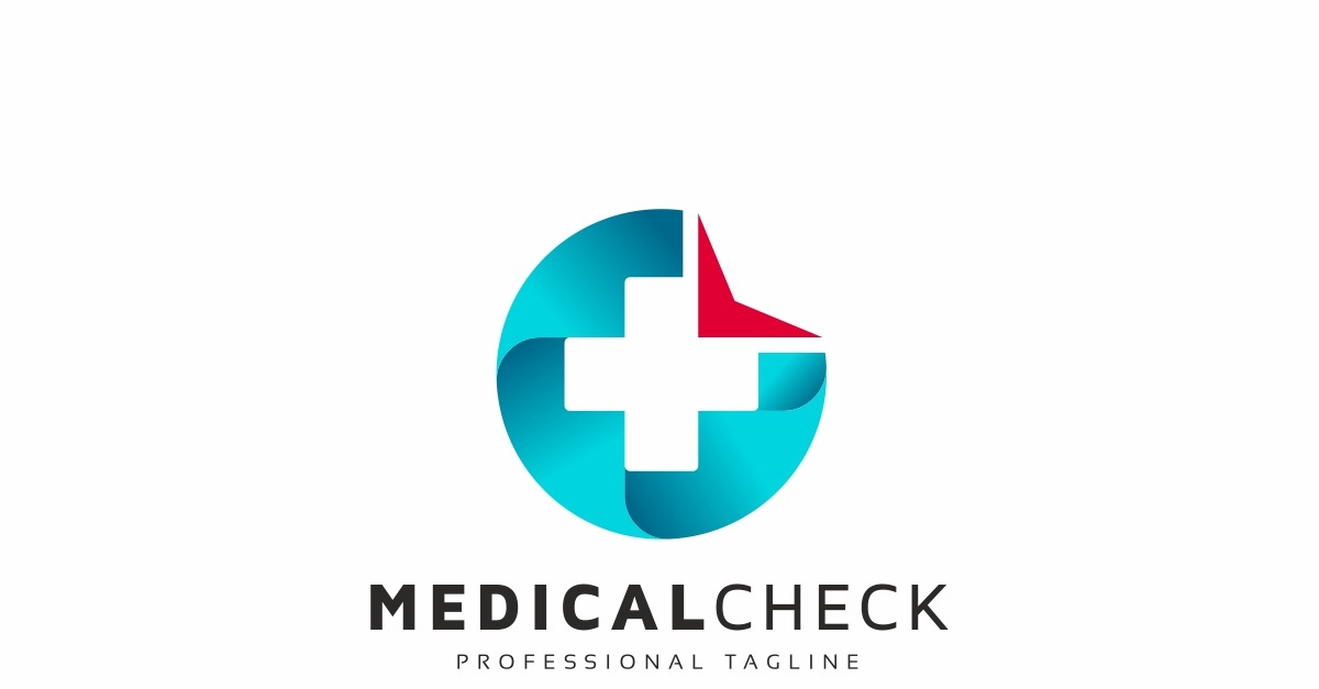 Medical Check Logo Template #118174 - TemplateMonster
