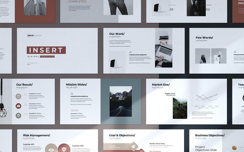 Insert Presentation PowerPoint template - TemplateMonster