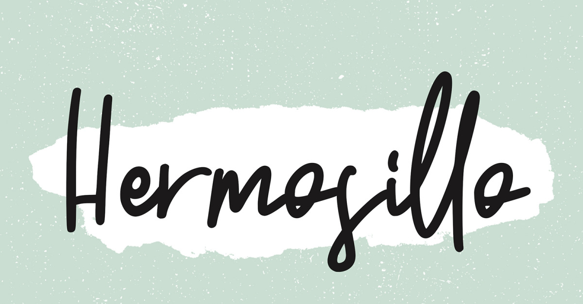 Hermosillo | Fuente Cursiva Monoline - TemplateMonster