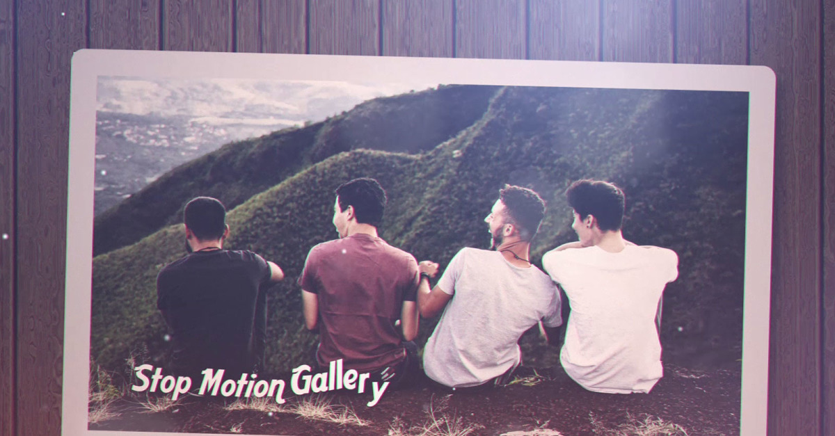 Plantilla After Effects de la Galería de Stop Motion