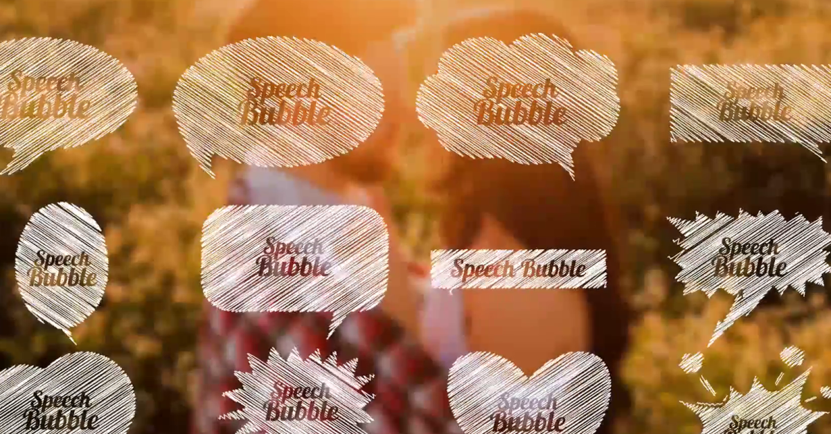 Speetch Bubbles After Effects Template Templatemonster