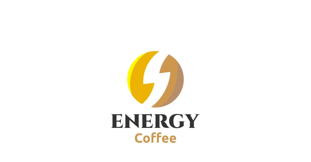 Energy Coffee Logo Template #121101 - TemplateMonster
