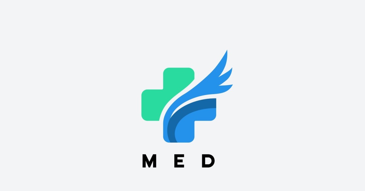 Medical Wings Logo Template #121152 - TemplateMonster