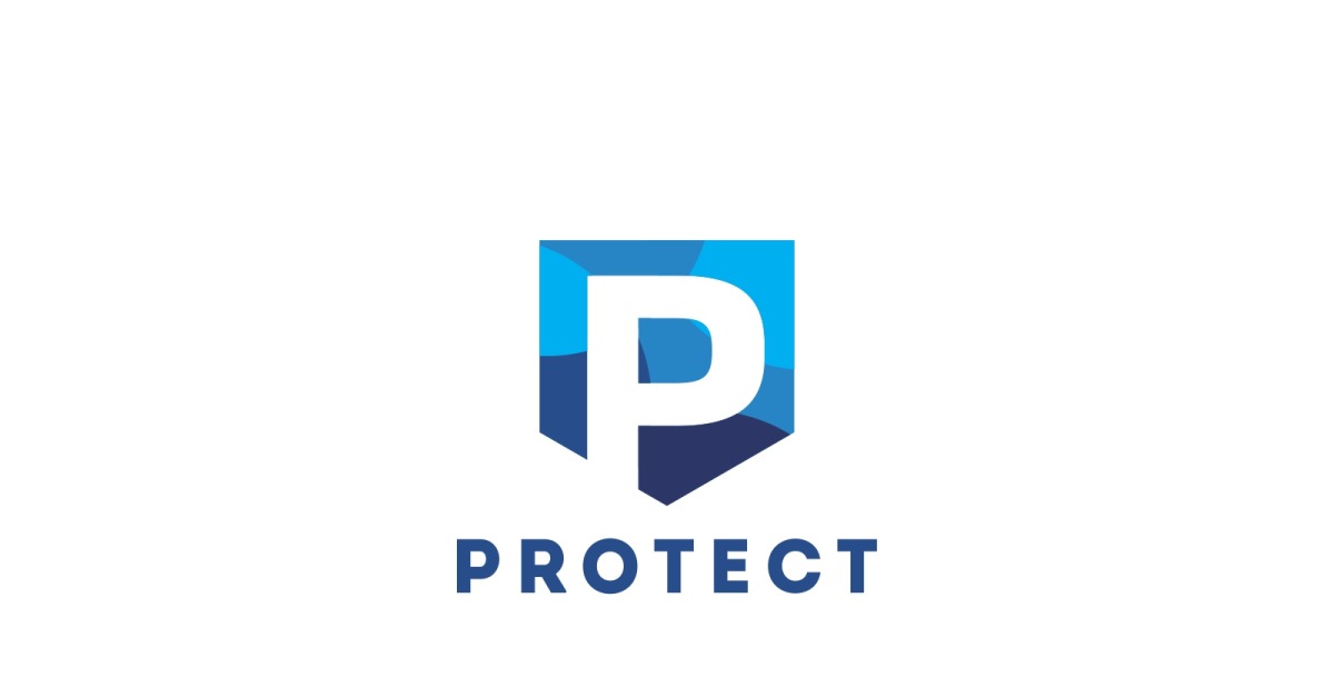 P Letter Shield Logo Template #121130 - TemplateMonster