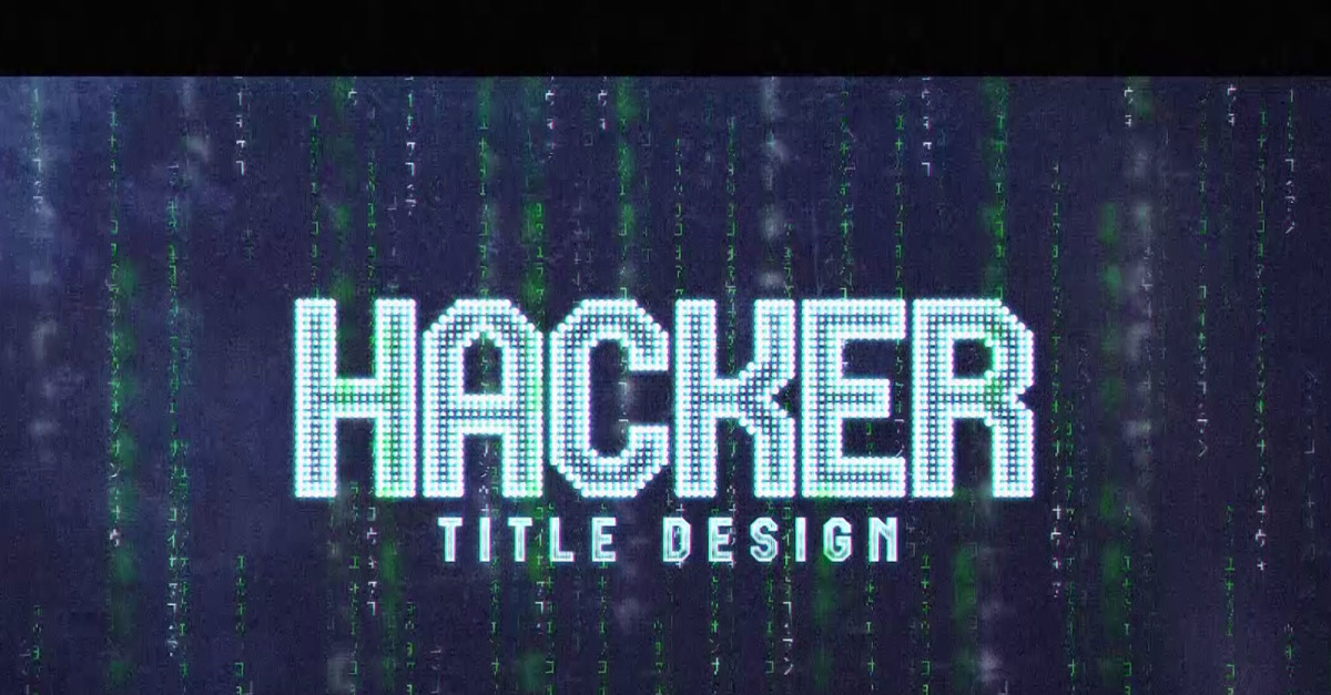 Hacker After Effects Template #121288 - TemplateMonster