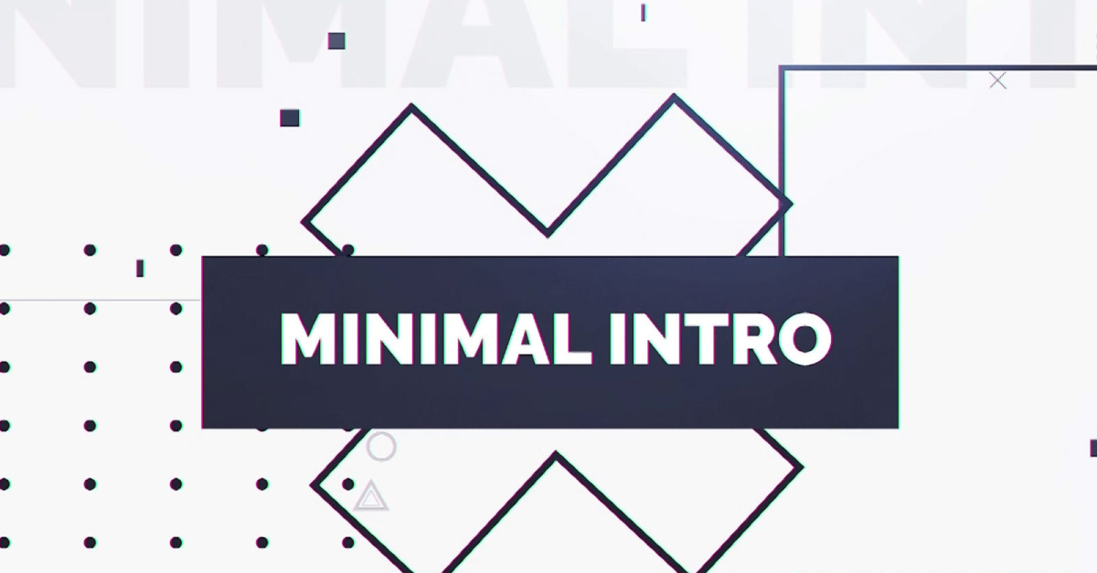 Minimal Intro After Effects Template Templatemonster