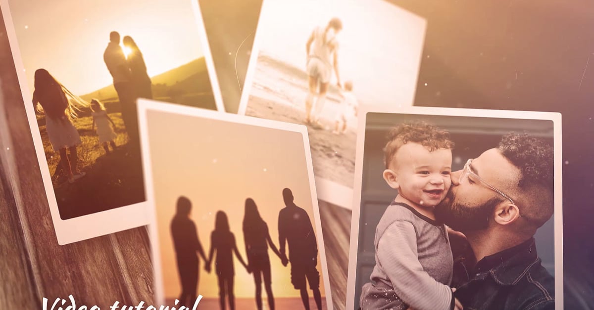 Dramatic Photo Memories After Effects Template