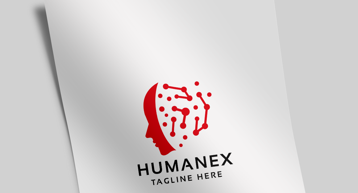 Humanex Logo Template #122070 - TemplateMonster