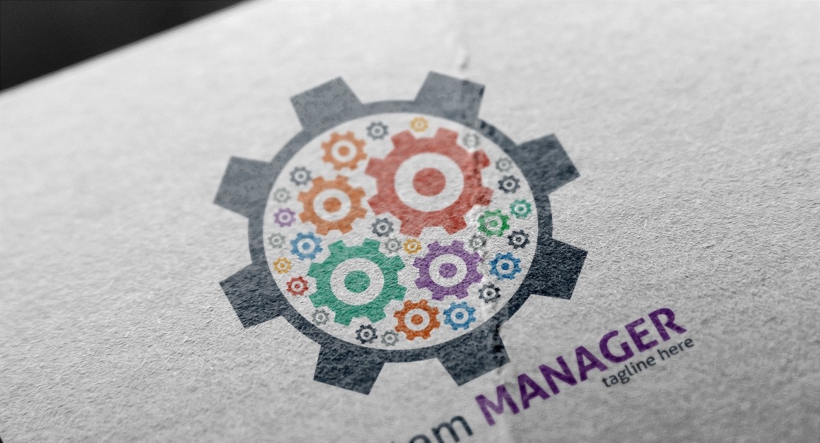 System Manager Logo Template #122592 - TemplateMonster