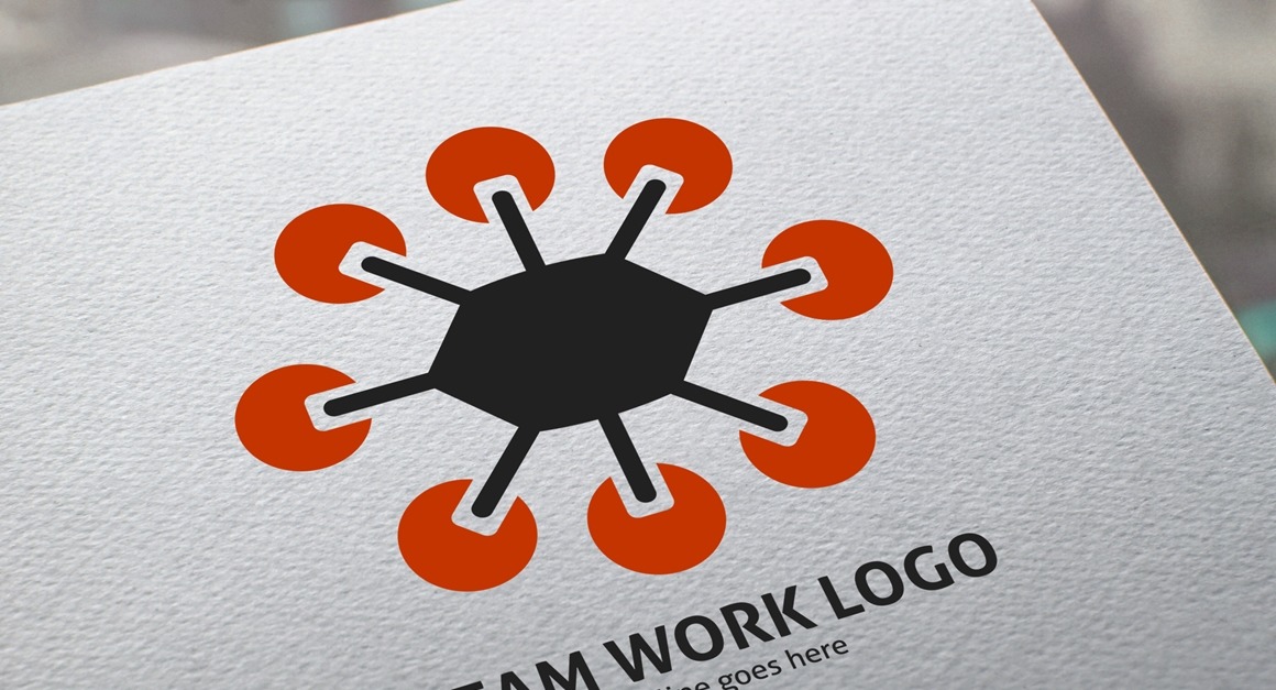 Team Work Logo Template #122533 - TemplateMonster