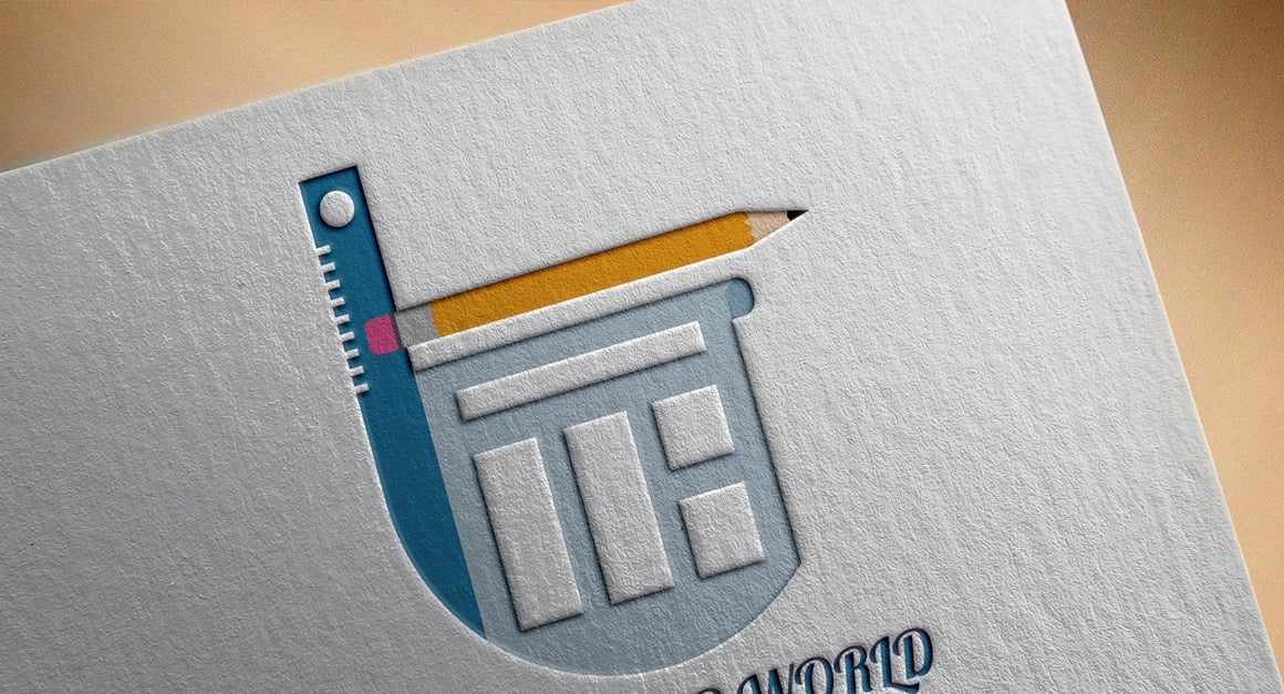 Designer World Logo Template #122610 - TemplateMonster