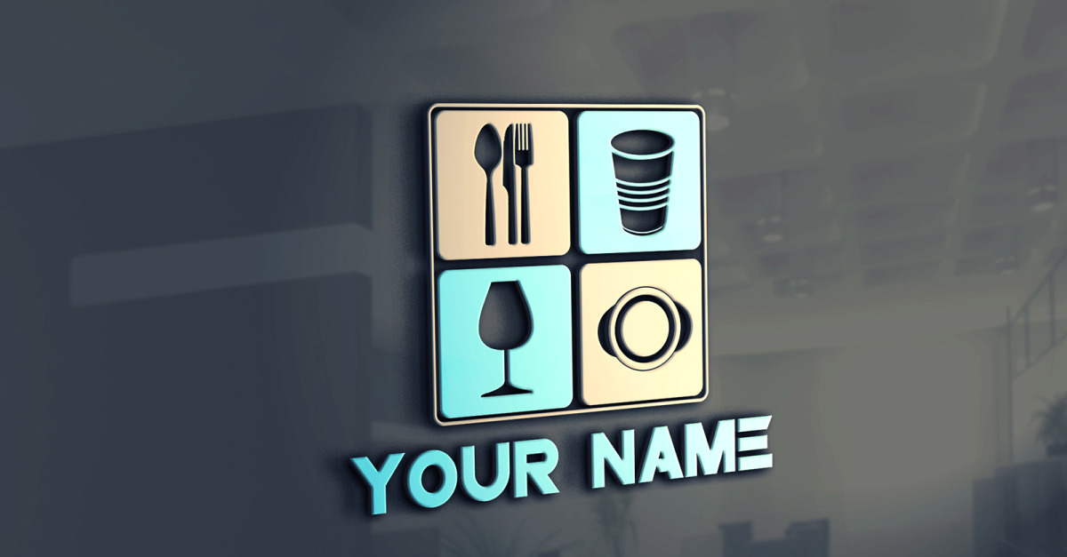 Tableware Logo Template #122648 - TemplateMonster