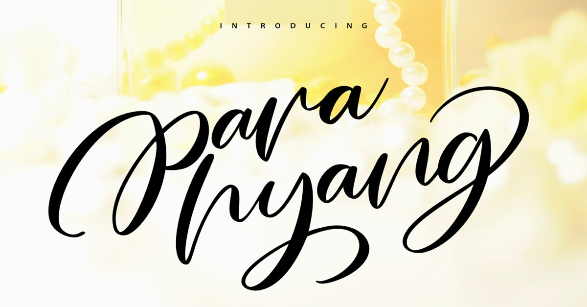Parahyang | Freestyle Handwriting Scipt Font