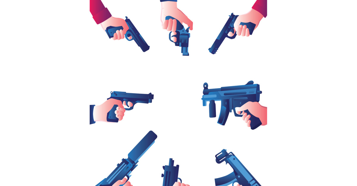 At Gunpoint - Illustration #123140 - TemplateMonster