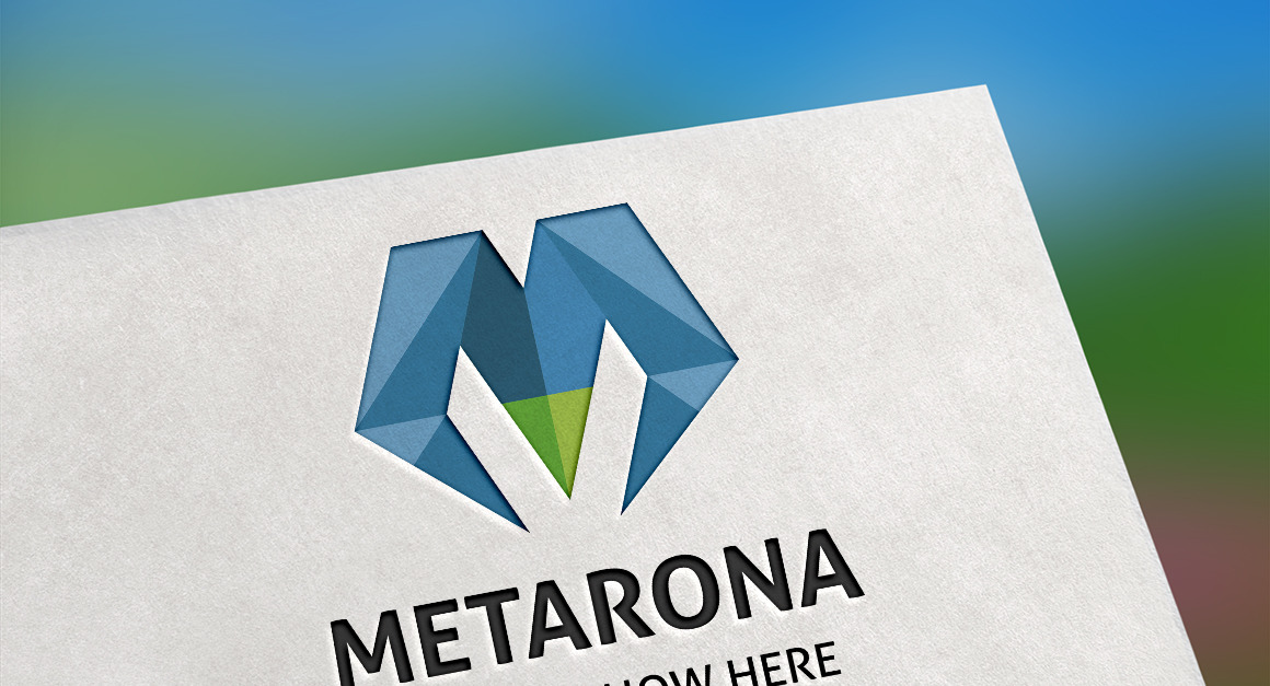 Metarona (Letter M) Logo Template #123211 - TemplateMonster
