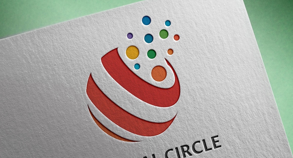 Digital Circle Logo Template #123483 - TemplateMonster