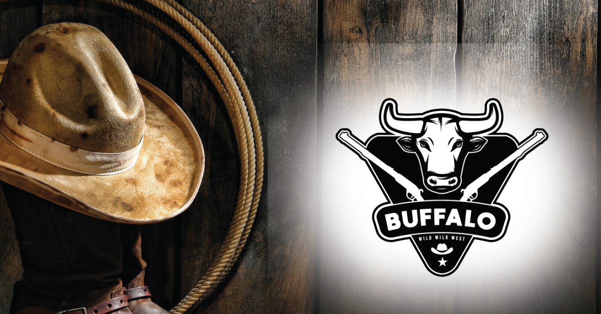 Modèle de logo rétro Buffalo #123467 - TemplateMonster