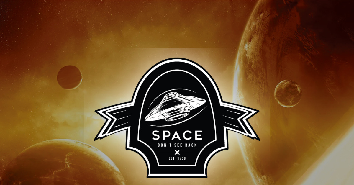 Space Vintage Logo Template #123462 - TemplateMonster