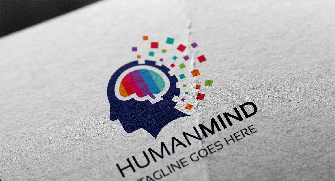 Human Mind Logo Template #123528 - TemplateMonster