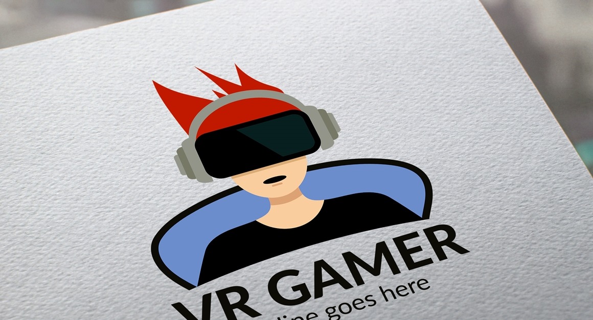 Vr Gamer Logo Template #123502 - TemplateMonster
