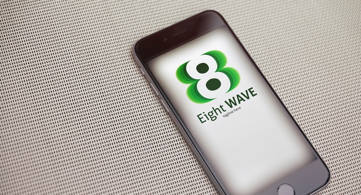 Eight Wave Logo Template #123696 - TemplateMonster