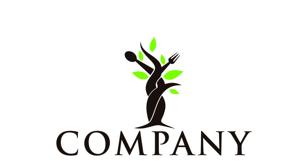 Food tree Logo Template #123667 - TemplateMonster