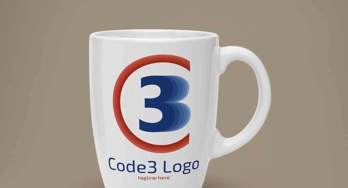 Code3 Logo Template #123701 - TemplateMonster
