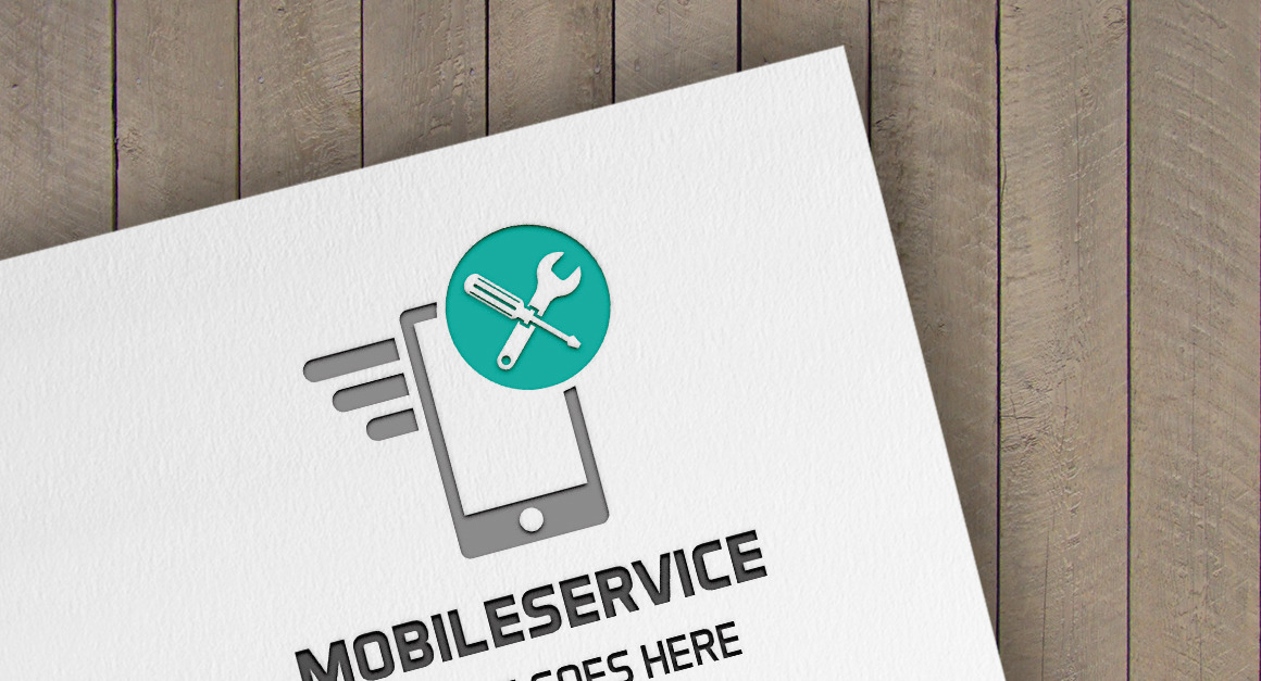 Mobile Service Logo Template #124087 - TemplateMonster