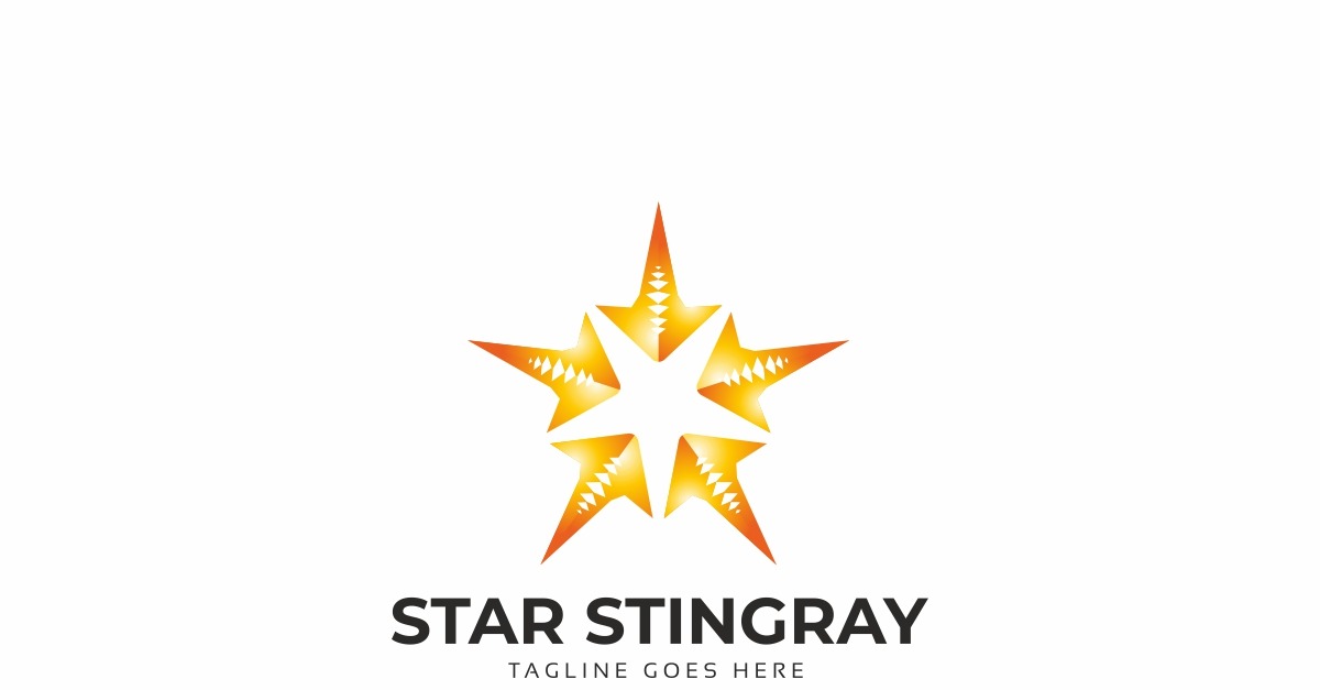 Stingray Star Logo Template #124072 - TemplateMonster
