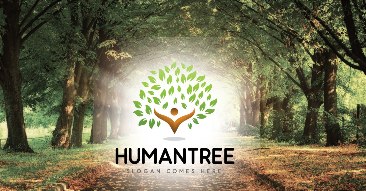 Humantree Logo Template #124279 - TemplateMonster