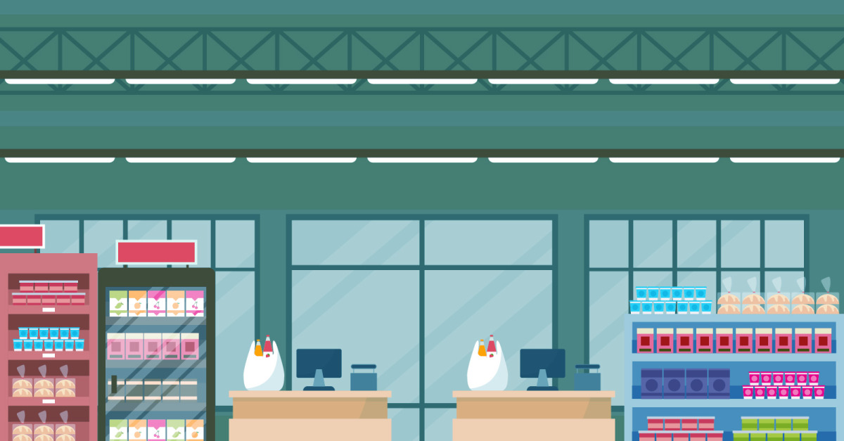 Interior Retail Design - Illustration - TemplateMonster
