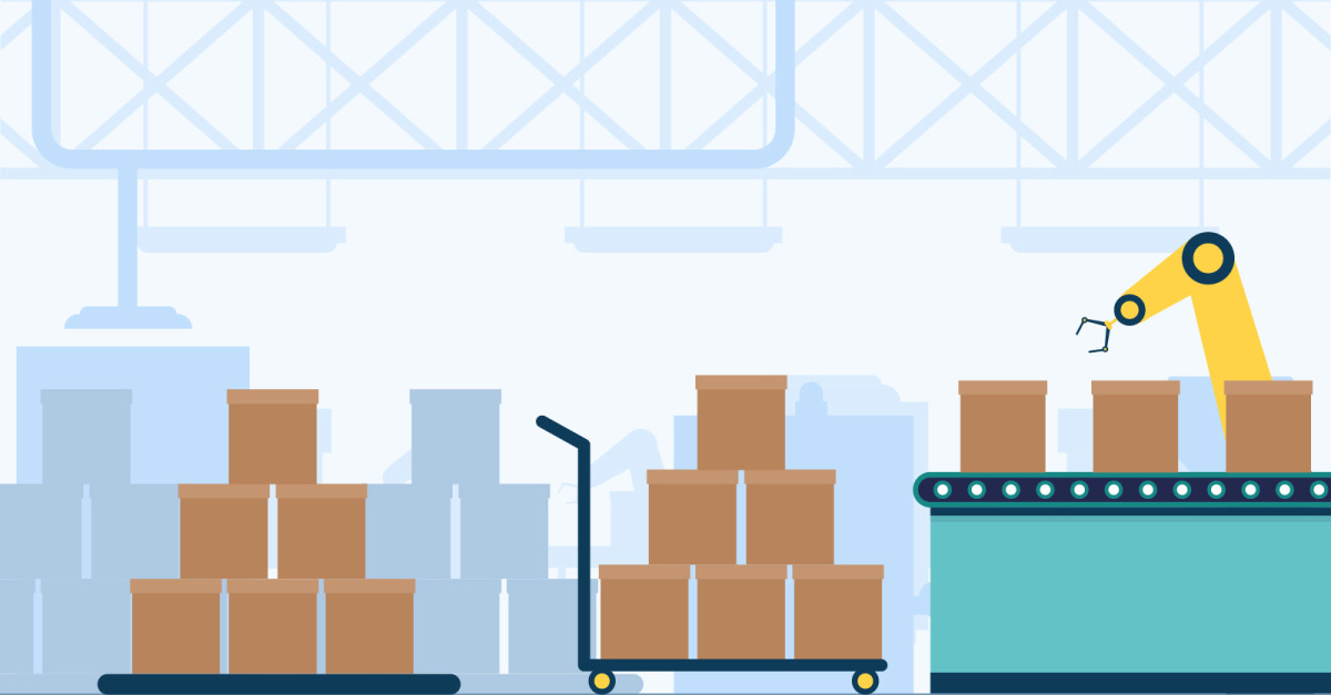 Automatic Production Concept - Illustration - TemplateMonster