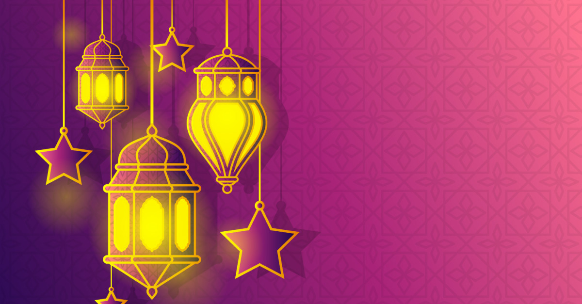 Decorative Lantern Collection Background - TemplateMonster