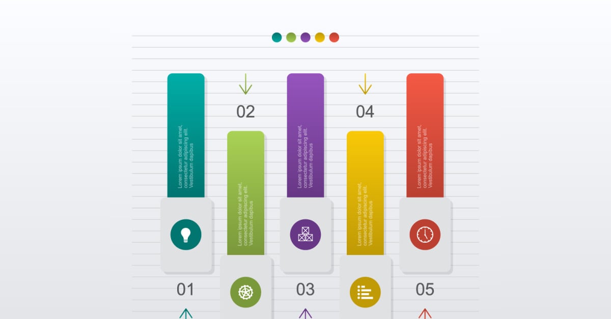 Diagram Financial Analytic Infographic Elements