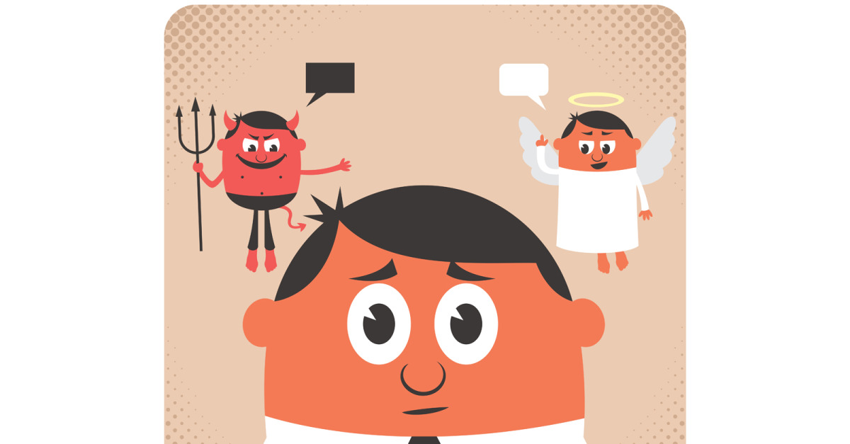 Conscience - Illustration #126343 - TemplateMonster