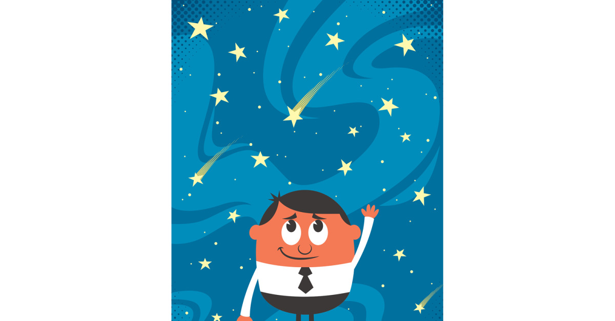 Rêver grand - Illustration #126537 - TemplateMonster